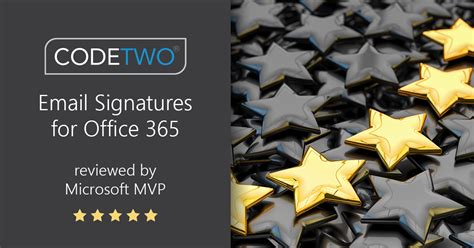 codetwo signature software rated as perfect by microsoft mvp