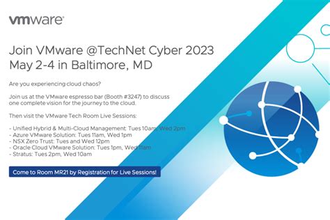 Come See Vmware At Technet Cyber