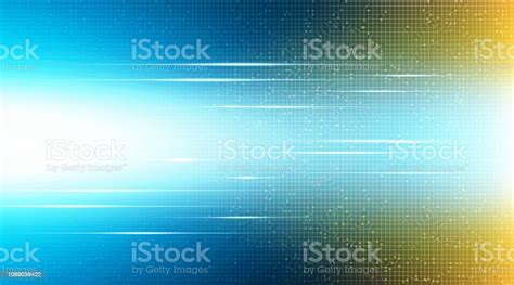 속도 미래 배경 디지털 첨단기술 및 통신 개념 디자인에 마이크로 칩 기술 회로 테크놀로지에 대한 스톡 벡터 아트 및 기타 이미지 테크놀로지 개념 개념과 주제 Istock