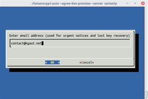 Comment Générer Son Certificat Ssl Avec Lets Encrypt Kgautnet