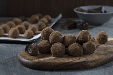 Dark Chocolate Truffles Chef Simonetta