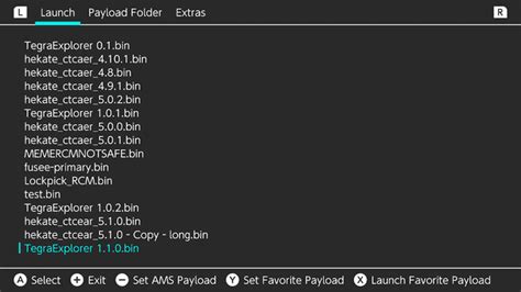 Payload Launcher Switch Gamebrew