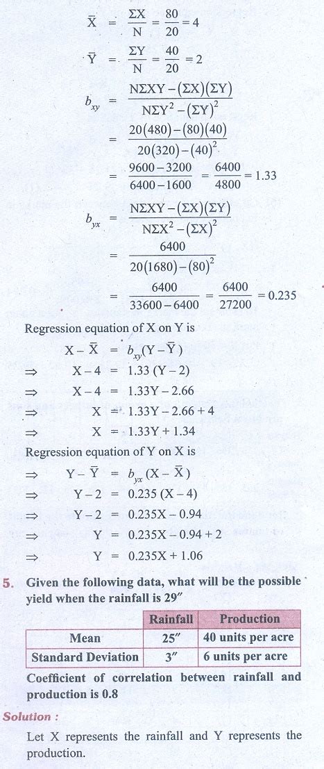 Exercise 92 Regression Analysis Problem Questions With Answer Solution Correlation And Exercise 92 Regression Analysis Problem Questions With Answer Solution Correlation And