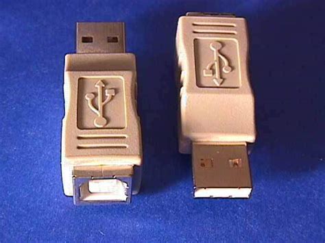 Usb Gender Changer Type A Male Type B Female Adapter