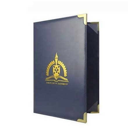 Degree Certificate Folder Blue Size A4 At ₹ 140piece In Chennai