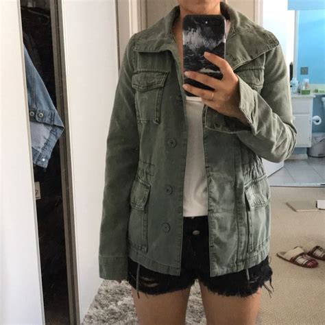 Jackets And Coats Eoote Green Combat Jacket Xs Poshmark