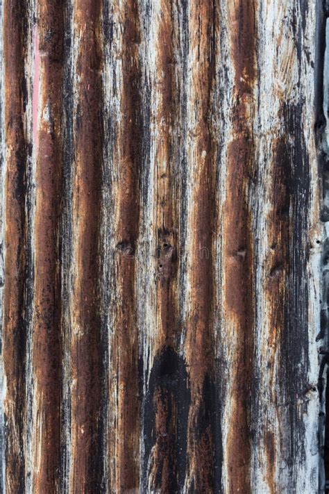 Corrugated Roof Sheets With Rust And Paint Stock Image Image Of Gate Ancient 231037845