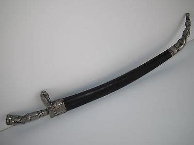 Curved Sword With Scabbard 14 Blade Purchased In Tahiti ★ Tahitian