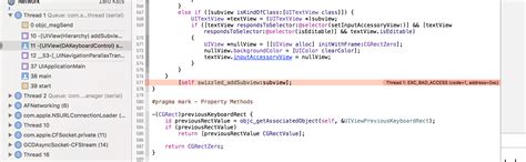 Ios Crash On Swizzledaddsubview Stack Overflow
