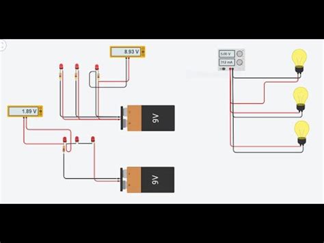 How To Make Series And Parallel Connection On Tinkercad Without Any Hardware Uses Of