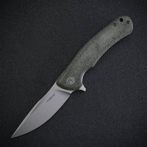 Petrified Fish PF949 Warrior Flipper Knife Carbon Fiber With G10 Handl