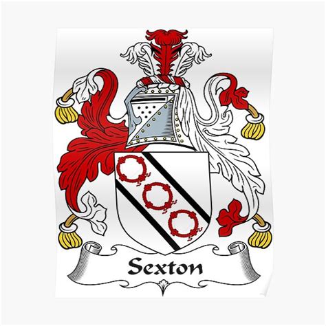 Sexton Poster For Sale By Haroldheraldry Redbubble