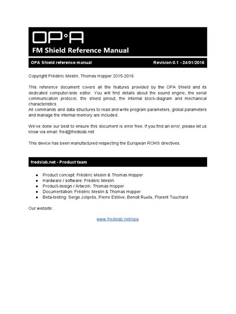 Opa Reference Manual 01 Pdf Synthesizer Computer Data Storage