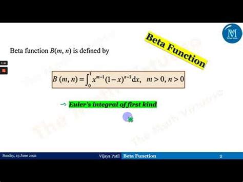 Beta Functions Trigonometric Form Duplication Formula YouTube