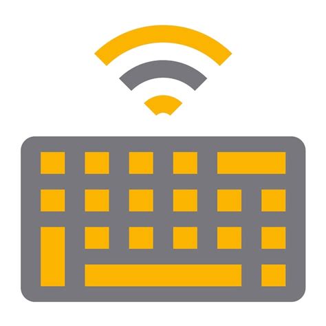 Premium Vector Vector Design Wireless Keyboard Icon Style