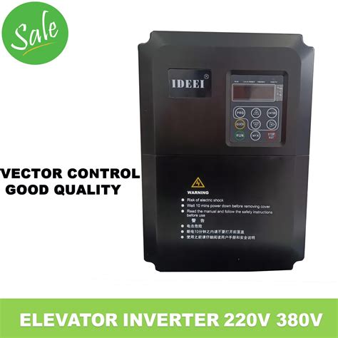 Kw PH Closed Loop Cargo Lift VFD Power AC Drive Frequency Inverter For Elevator Variable