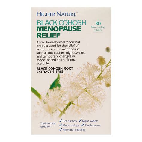 Black Cohosh For Menopause Relief At Sophie Denny Blog