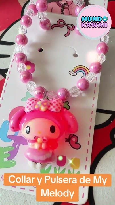 💜 Collar Y Pulsera De My Melody 💜 Kawaii Kawaiistyle Sanrio Sanriolovers Cutekawaii Cute