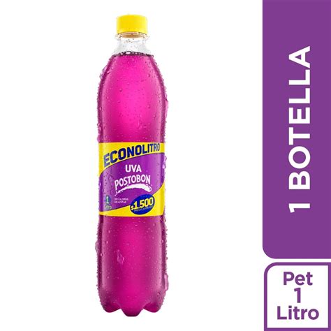 Gaseosa Uva Postobon Zero 1 Lt Refrescante