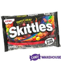 Skittles Candy Fun Size Packs Sweet Heat 9 11 Ounce Bag Candy