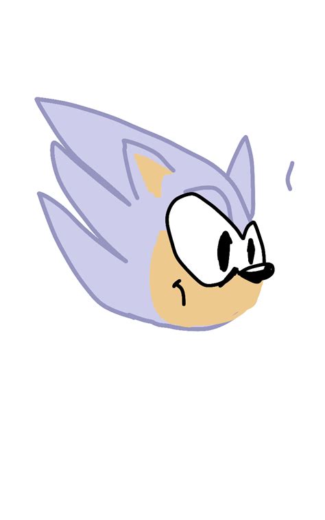 A Doodle Of Hyper Classic Sonic Rsonicthehedgehog
