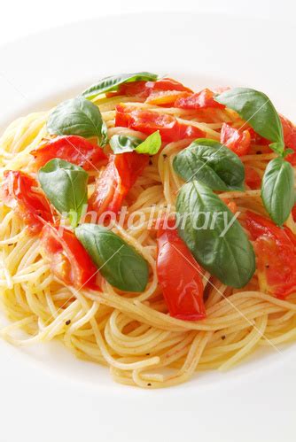 トマトのパスタ 写真素材 3374772 フォトライブラリー Photolibrary