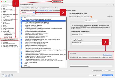 Rules And Languages Eclipse Sonar Documentation