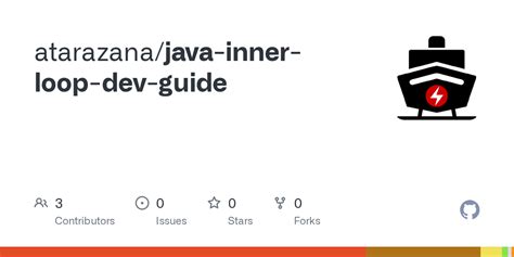 Github Atarazanajava Inner Loop Dev Guide