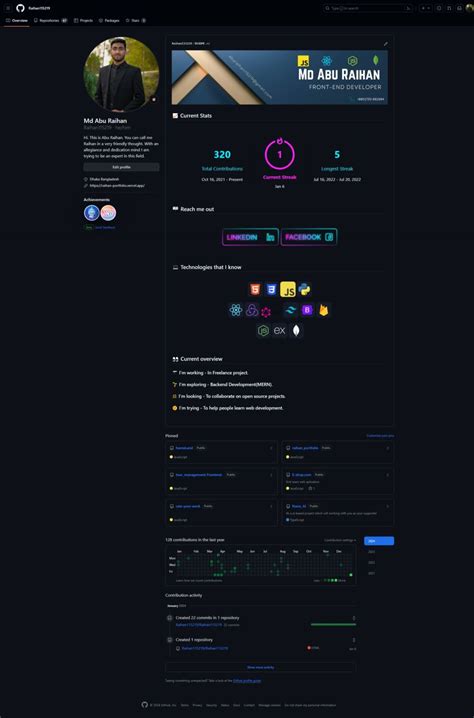 Md Abu Raihan On Linkedin Github Developercommunity Developer Softwareengineering