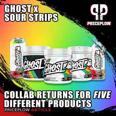 Ghost Sour Strips Flavor Collab Is Live For Five Products