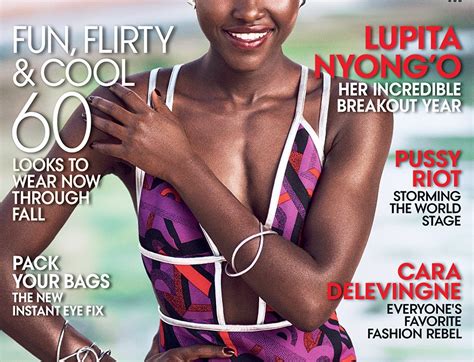 Lupita Nyongo Vogue Cover Celebrates Breakout Year Gorgeous Photo