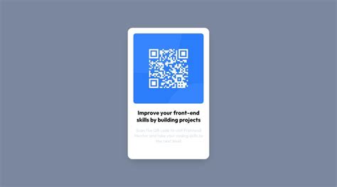Frontend Mentor Frontend Mentor Qr Code Component Coding Challenge