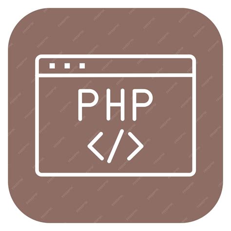 Premium Vector Php Coding Vector Illustration