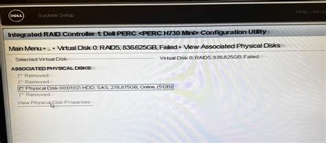 ‎dell Server Poweredge R730 Failed Virtual Disk Dell Technologies