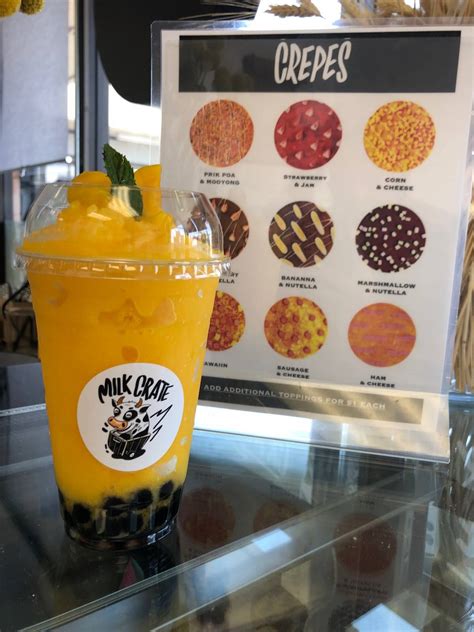 Menu At Milk Crate Pub And Bar Los Angeles