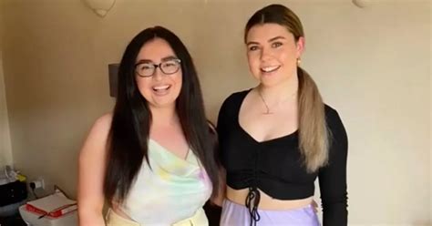 Woman In Hysterics Over Wardrobe Malfunction As She Loses Her Top On