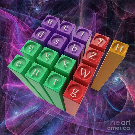 Particle Physics Standard Model 11 Photograph By Science Photo Library