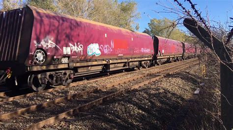 Class 66 66787 Passes Whitehouse Jn Youtube