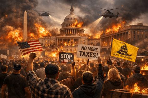 American Tax Revolt Working Class Draws The Line