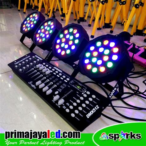 Paket Mini Par Led 18 Set 4 • Prima Jaya Led