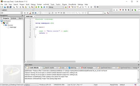 [下載] code blocks 17 12 英文安裝版 ~ 優秀的c c 程式編輯器 海芋小站