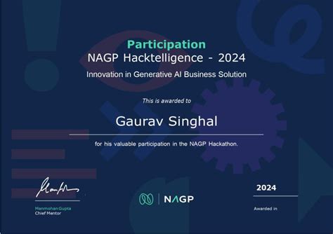 Im Thrilled To Share That I Have Successfully Earned A Hackathon