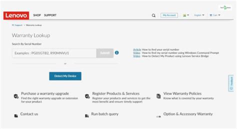 Step By Step Process To Check Lenovo Warranty Technetdeals