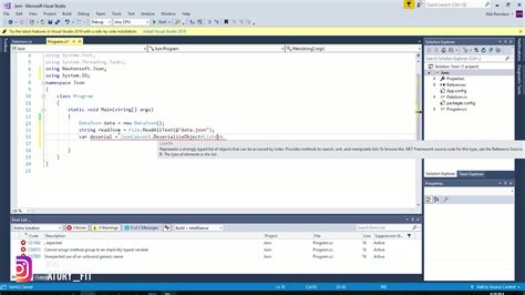 VIDEO LEARNING CARA PARSING JSON MENGGUNAKAN C YouTube