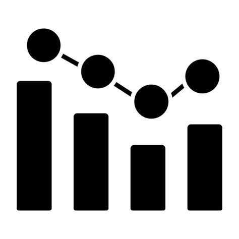 Trendy Lines With Bars Showcasing Polyline Chart 41032617 Vector Art At Vecteezy