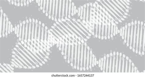 Dna Digital Sequence Code Structure Glow Stock Vector Royalty Free