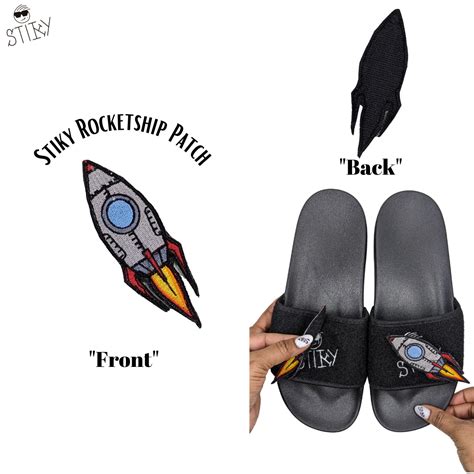 Stiky Rocketship Patch Noah B