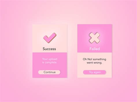 Daily Ui 011 Flash Message Errorsuccess By Tali Gezehan Depicciotto
