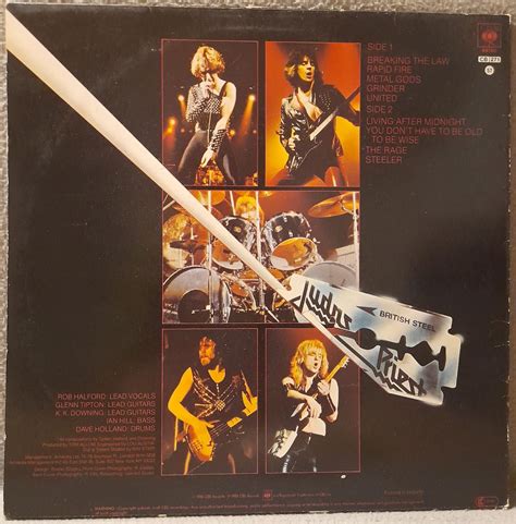 LP Judas Priest - British Steel, 1980 EX | Aukro