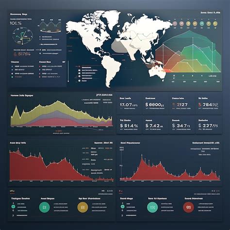 premium ai image website layout design of a data analytics